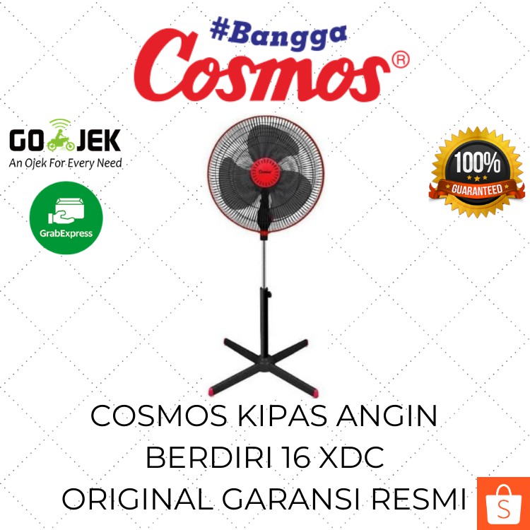 Jual Cosmos Kipas Angin Berdiri 16 XDC 16inch / Stand Fan / Kipas Angin ...