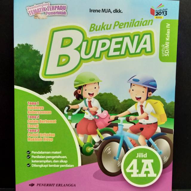 Jual Buku Penilaian BUPENA Jilid 4A. Untuk SD/Mi kelas' IV | Shopee Indonesia