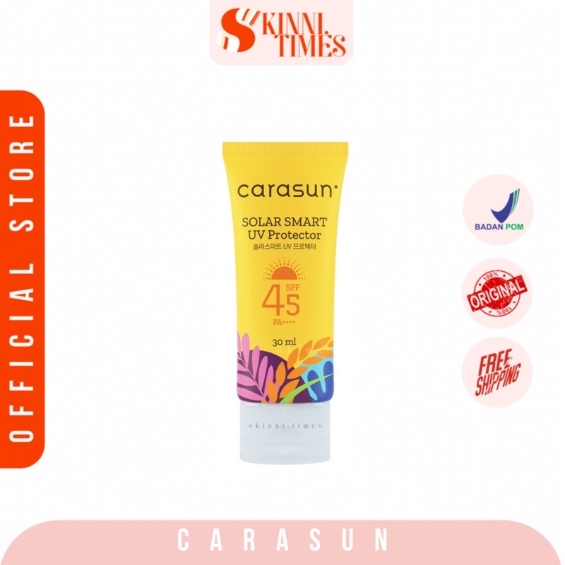 Jual CARASUN SOLAR SMART UV PROTECTOR SPF 45 PA++++ SUNSCREEN | Shopee Indonesia