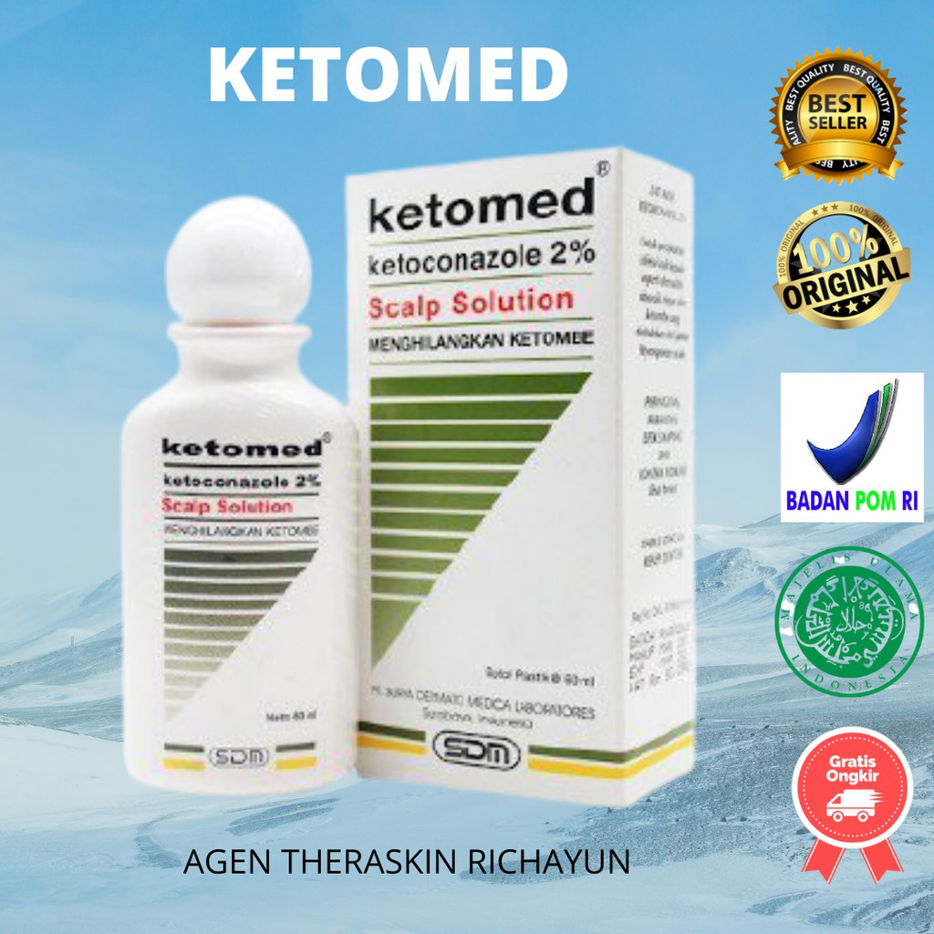 Jual Shampo anti ketombe / ketomed ss 60 ml | Shopee Indonesia
