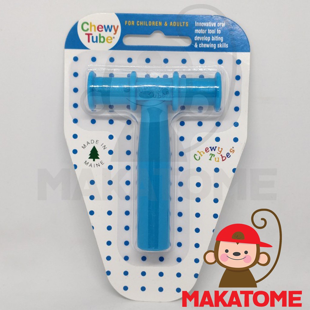Jual Chewy Tube Blue Oral motor Chew Therapy Tubes Terapi makan gigit ...