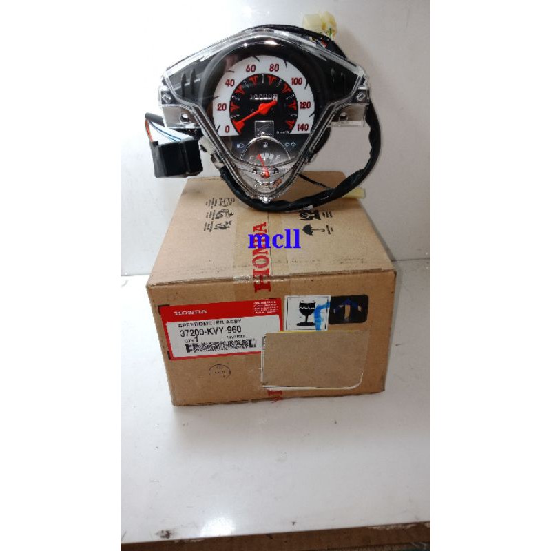 Jual SPEEDOMETER ASSY BEAT KARBU ORIGINAL HONDA 37200-KVY-960 | Shopee ...