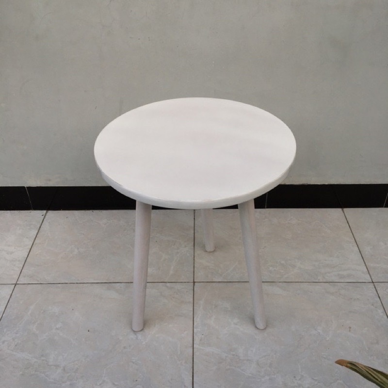 Jual MEJA BULAT MINIMALIS RUANG TAMU | MEJA KLASIK MASA KINI | Shopee ...