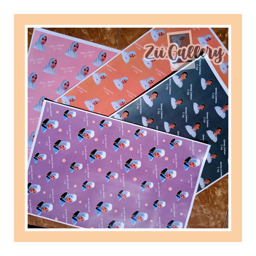 Jual KERTAS KADO CUSTOM LUCU ANTI MAINSTREAM !! | Shopee Indonesia