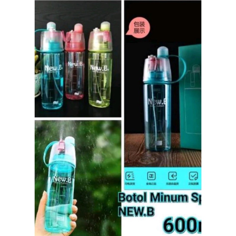 Jual BOTOL MINUM INFUSER SPRAY OLAHRAGA | Shopee Indonesia