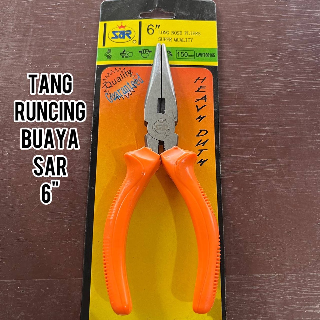 Jual TANG RUNCING BUAYA 6" SAR | Shopee Indonesia
