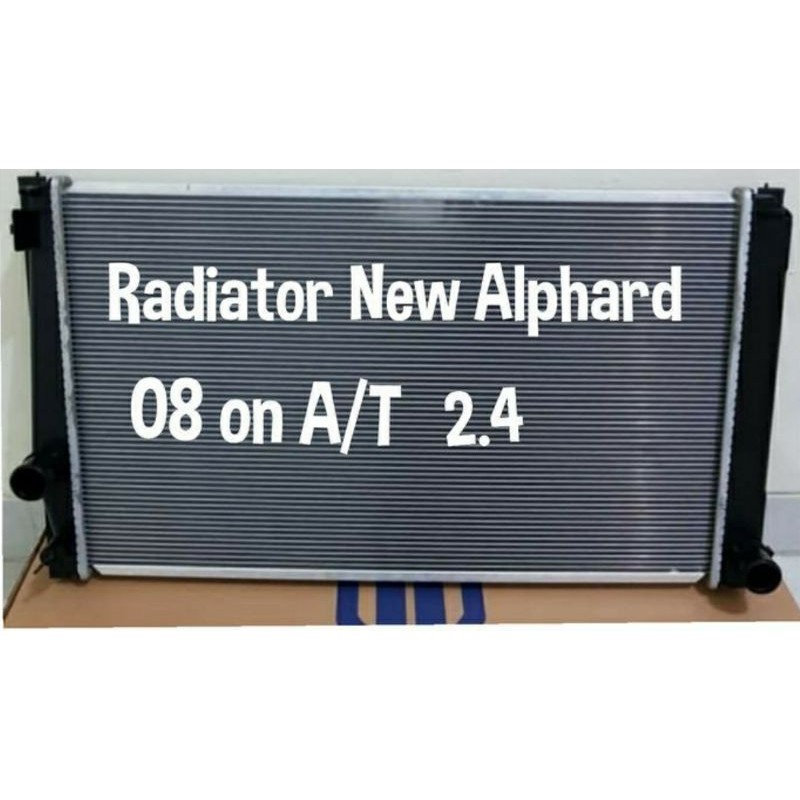 Jual RADIATOR TOYOTA NEW ALPHARD 24000CC TAHUN 2008 OTOMETIC | Shopee ...