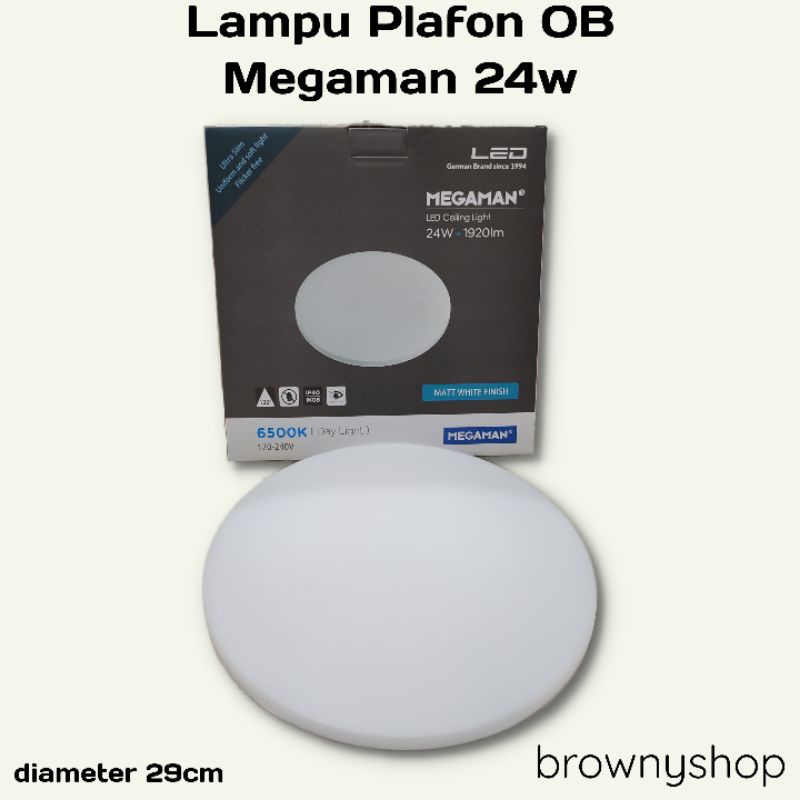 Jual Lampu led plafon / led ceiling / lampu plafon OB 24W Megaman ... Jual Lampu led plafon / led ceiling / lampu plafon OB 24W Megaman ...