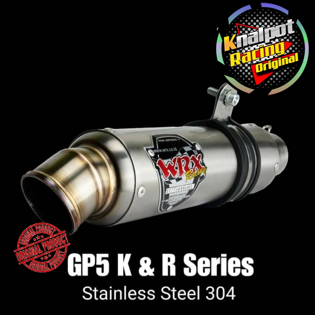 Jual Knalpot WRX GP5 SS K175 All Vario150 Original WRX | Shopee Indonesia