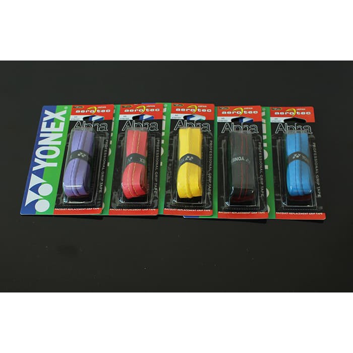 Jual Raket BadmintonGripKaret YONEX ALPHA Ada Tulang Aerotec Japan Asli ...