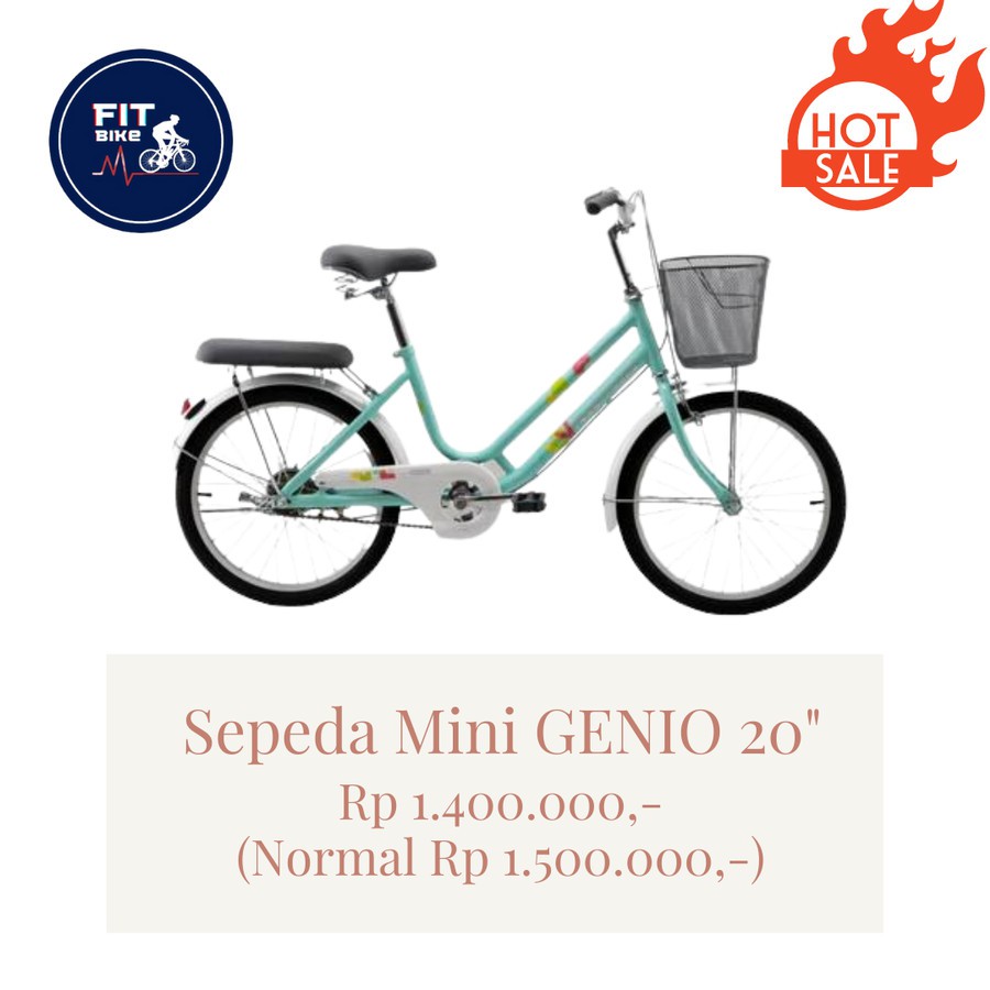 Jual SEPEDA MINI GENIO 20" | Shopee Indonesia