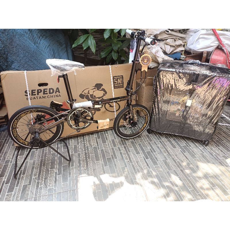 Jual SEPEDA LIPAT ELEMENT TROY X 10 SP NEW + KOPER | Shopee Indonesia