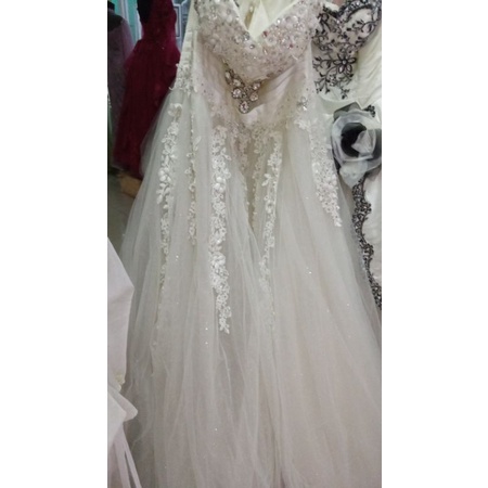 Jual Paket 3 gaun wedding putih | Shopee Indonesia