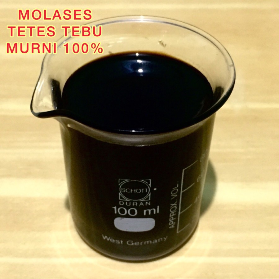 Jual Molase 800gr Molases Tetes Tebu Murni Kental Tanpa Campuran utk ...