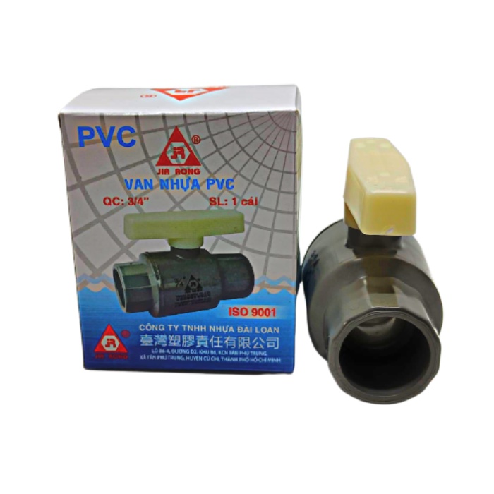 Jual Stop Kran Ball Valve PVC JIA RONG 3/4 inch / Ball Valve 3/4 ...