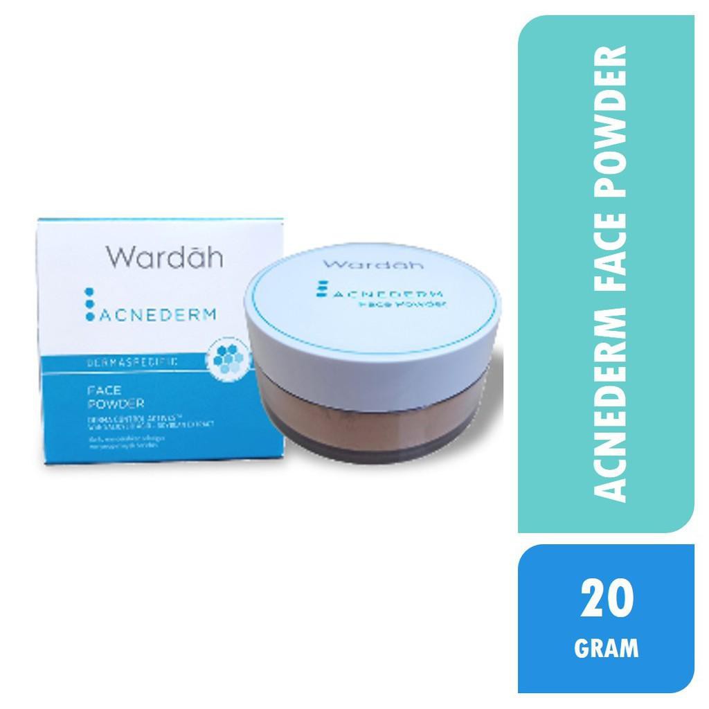 Jual WARDAH ACNEDERM FACE POWDER 20gr | Shopee Indonesia