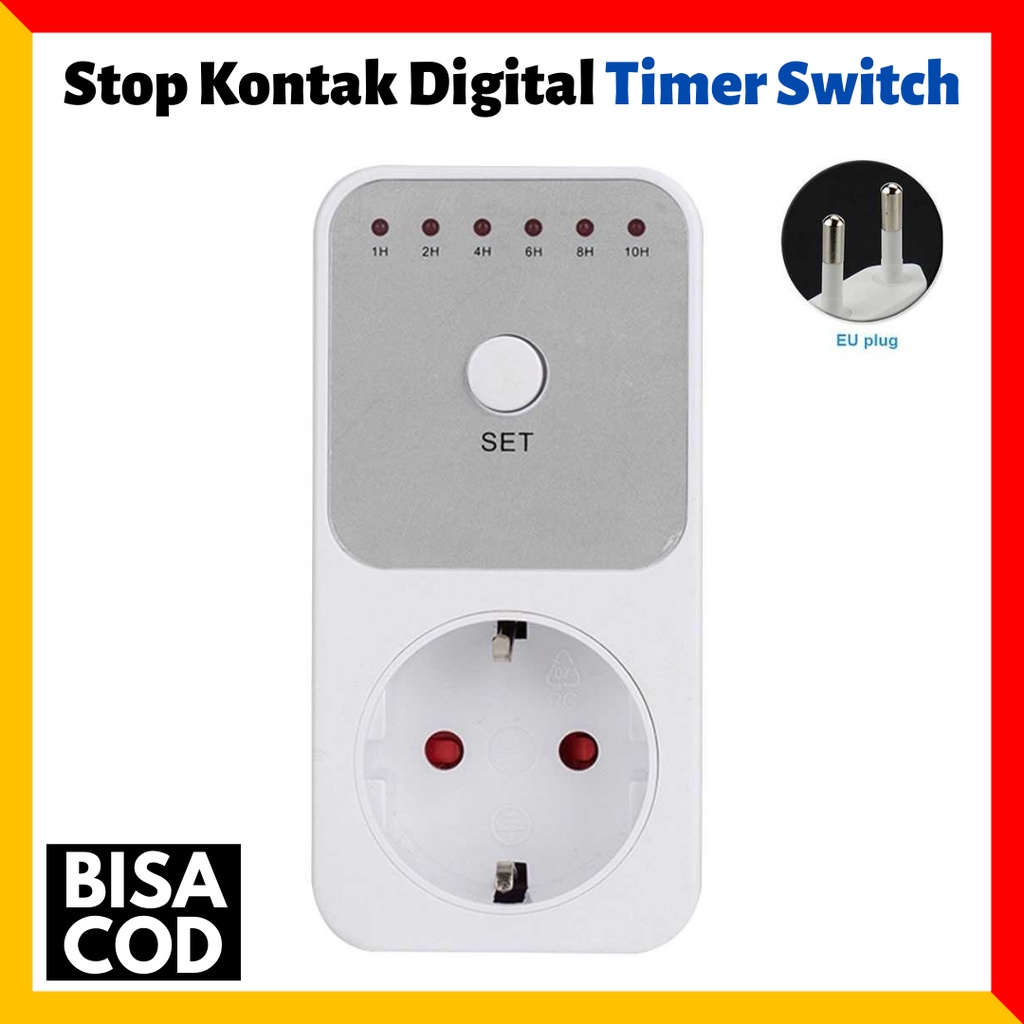 Jual Colokan Listrik Stop Kontak Digital Timer Switch Saklar Timer ...