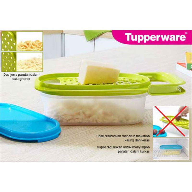 Jual tupperware handy grater - parutan - parutan keju | Shopee Indonesia