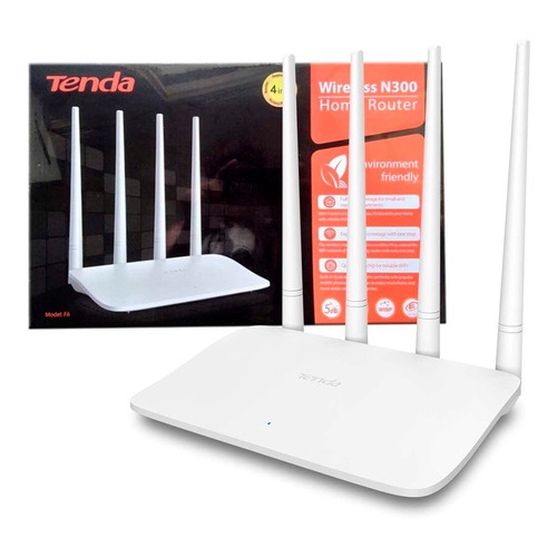 Jual Tenda F6 Wireless N300 Easy Setup Router | Shopee Indonesia