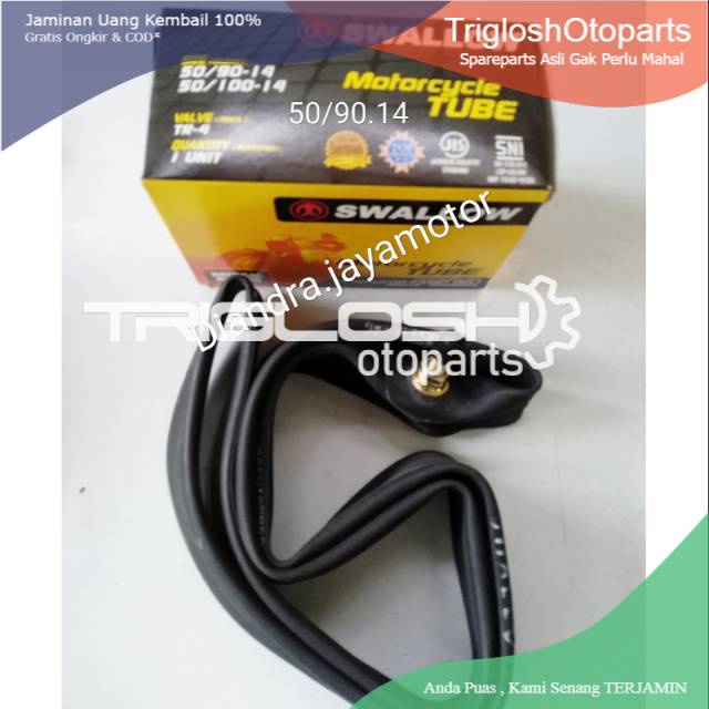 Jual Ban Dalam swallow 50/90/14 ring 14 for all matic | Shopee Indonesia