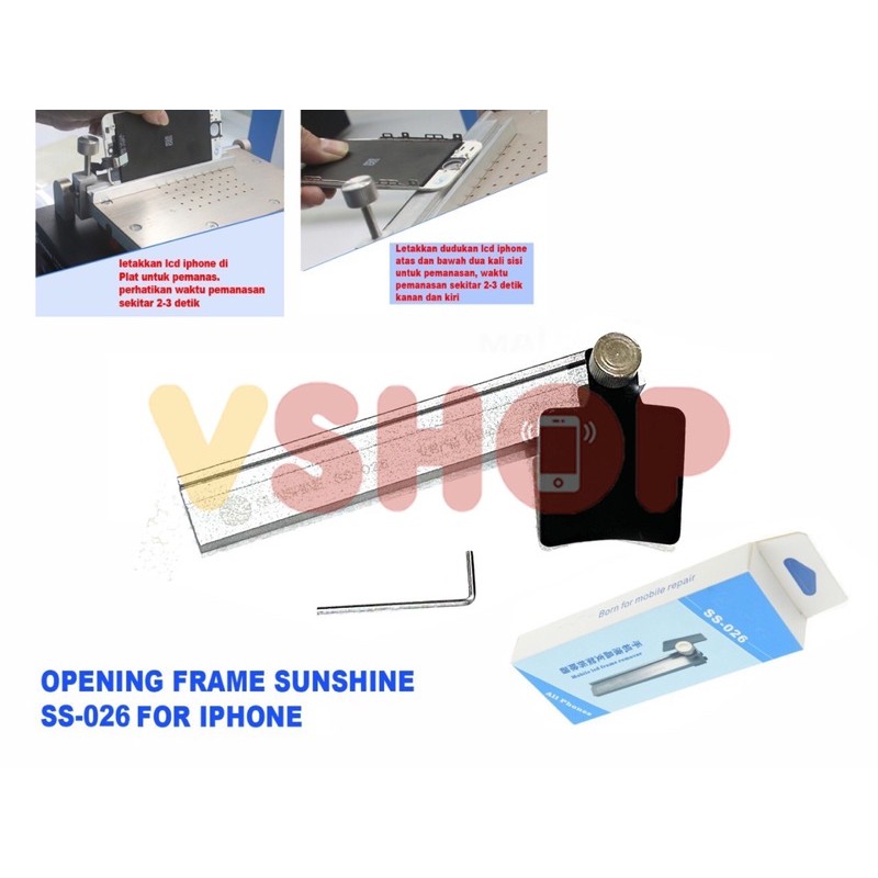 Jual TOOLS OPENING FRAME IP SUNSHINE SS-026 ALAT PEMBUKA FRAME IP ...