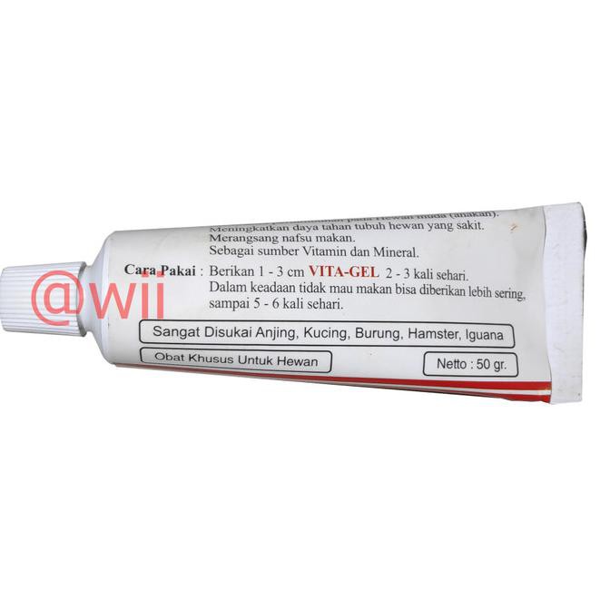 Jual VITAGEL Vitamin Kucing anjing Landak Sugar Glider hamster hewan otter | Shopee Indonesia