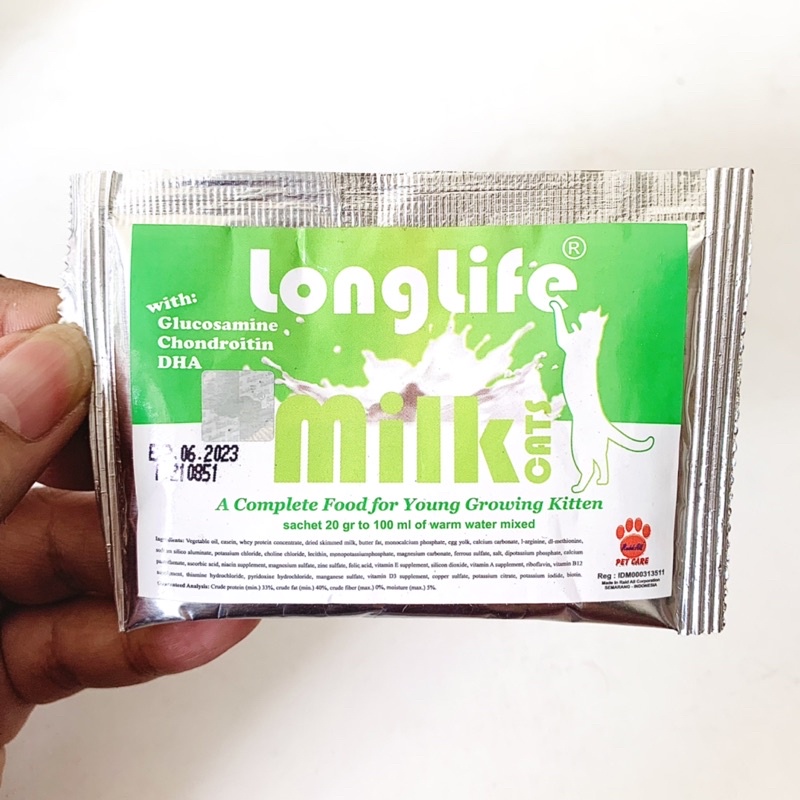 Jual Long life Milk Longlife Hijau susu kucing | Shopee Indonesia