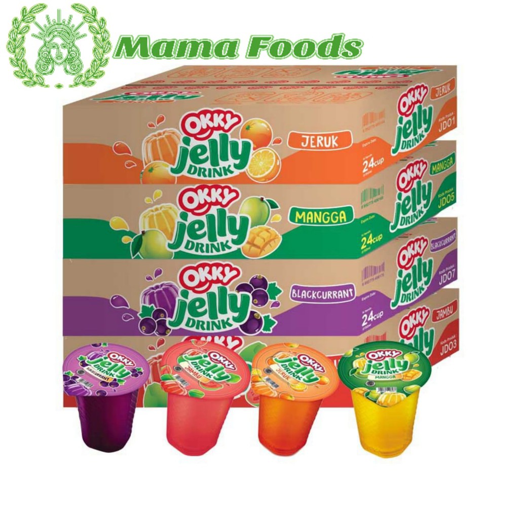 Jual Okky Jelly Drink Rasa Jambu 150ml 1 Dus Isi 24 Cup Gelas Promo Agen | Shopee Indonesia
