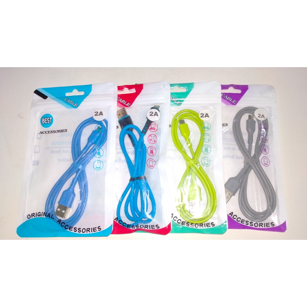 Jual micro usb kabel universal android fast charging 2A | Shopee Indonesia