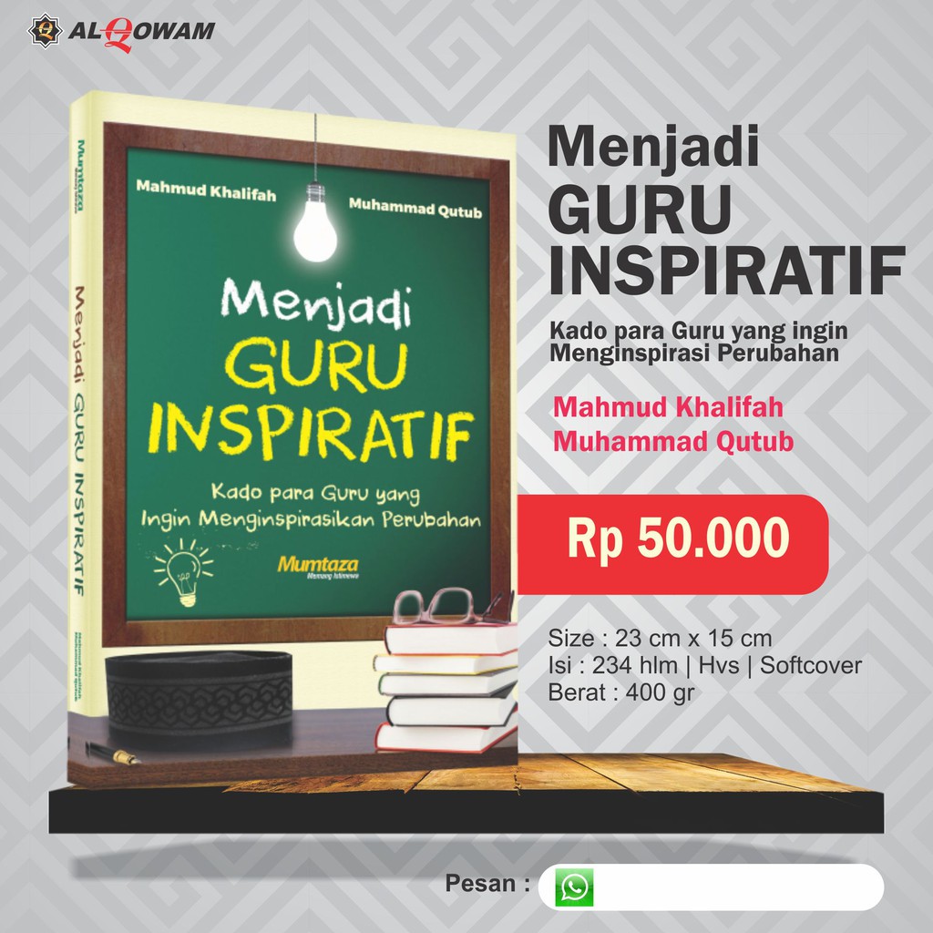 Jual Buku Menjadi Guru Inspiratif | Motivasi Guru | Shopee Indonesia