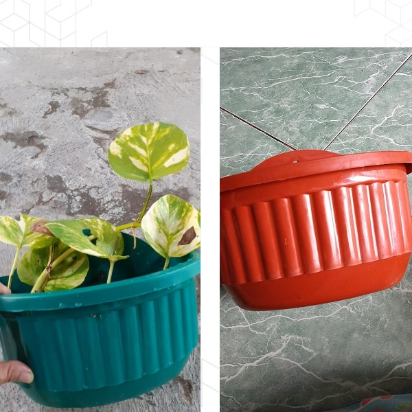 Jual Pot Dinding TB 27 High Way HW 27 Pot Tembok 27 D = 24cm Pot Tempel ...