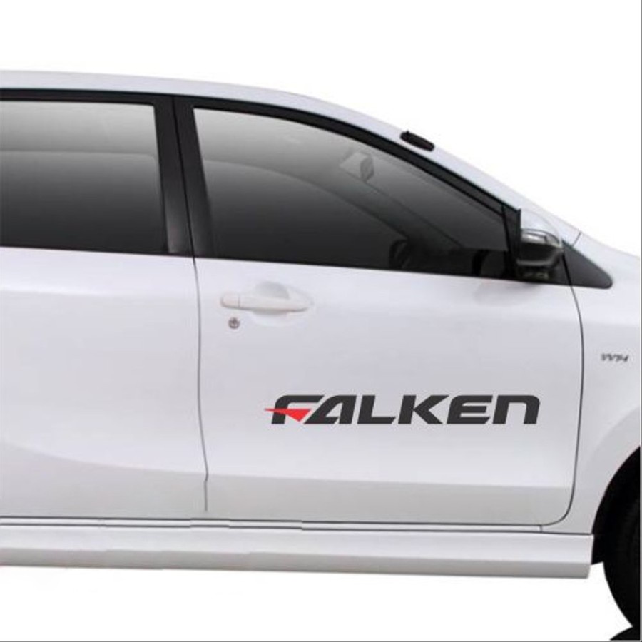 Jual Stiker Mobil Keren Murah Cutting Sticker Mobil FALKEN 50cm 1set ...