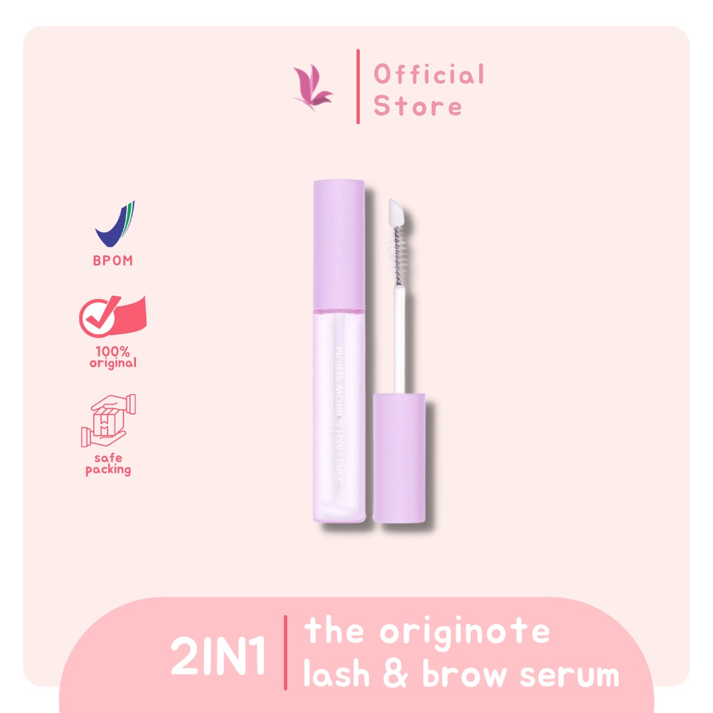 Jual [FREE GIFT][BPOM] The Originote 2 in 1 Lash & Brow Serum | Shopee ...