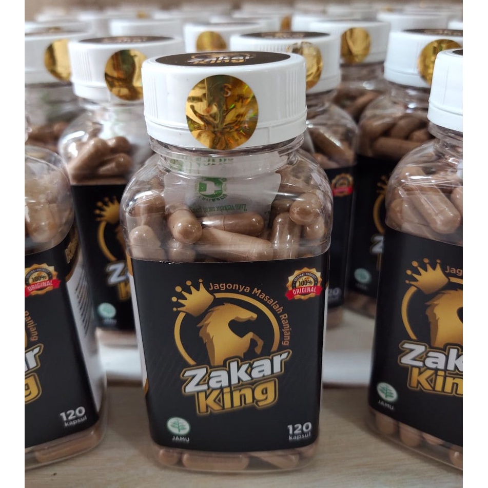 Jual ZAKAR KING ISI 120 KAPSUL | Shopee Indonesia