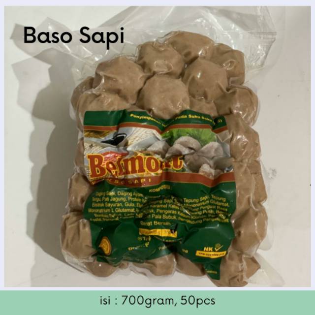 Jual Baso sapi premium 700g isi 50pcs | Shopee Indonesia