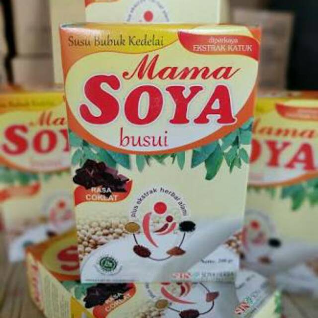 Jual ORIGINAL! MAMA SOYA Busui Susu Kedelai Pelancar Asi Booster ...