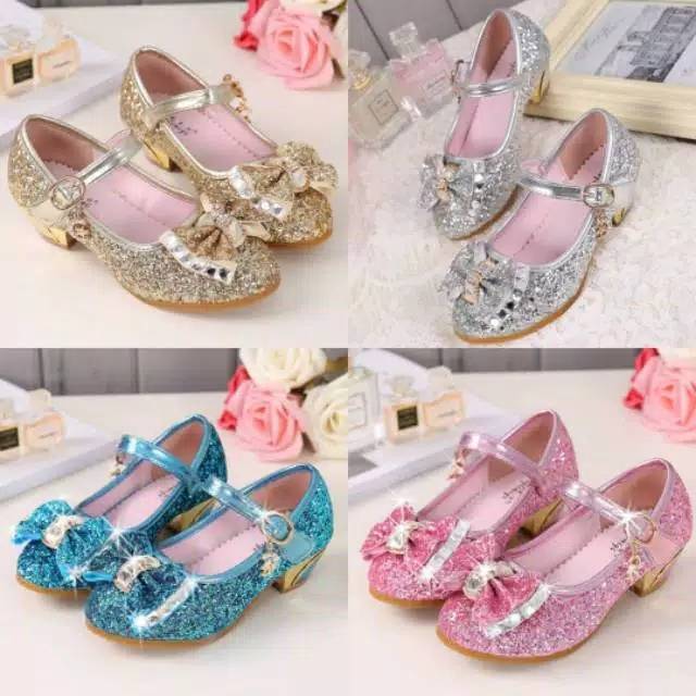 Jual 25-37 Sepatu Heels Anak / Sepatu Hak Tinggi Anak Perempuan ...