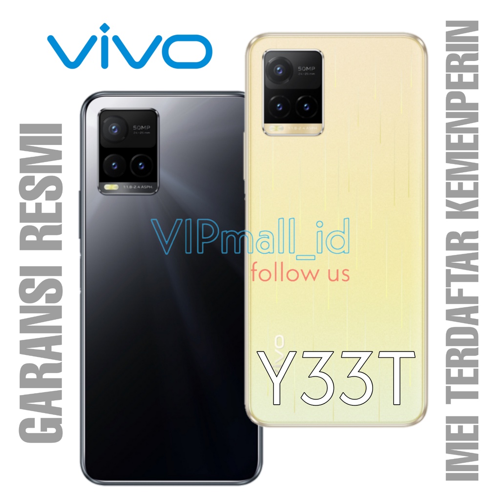 Jual VIVO Y33T 8/128 - GARANSI RESMI - HP VIVO Y33T RAM 8GB ROM 128GB - HP VIVO MURAH | Shopee ...