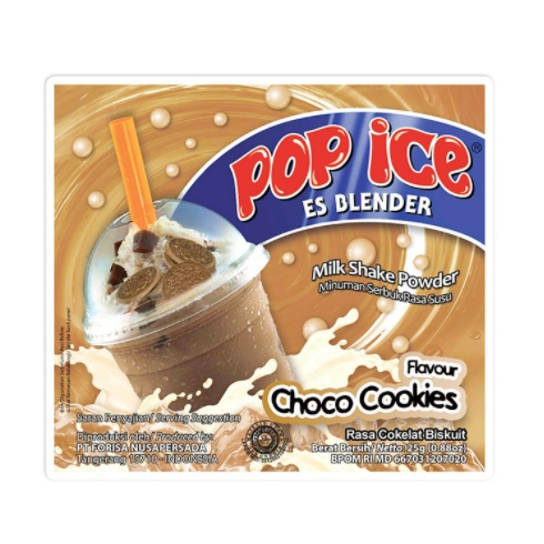 Jual MINUMAN POP ICE 25 GRAM TERLENGKAP SACHET ES BLENDER ECERAN ALL ...