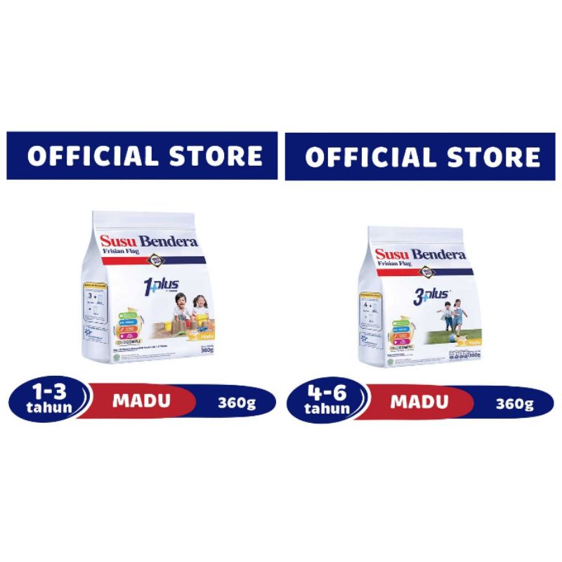 Jual SUSU BENDERA Susu Madu Pouch - 360gr | Shopee Indonesia