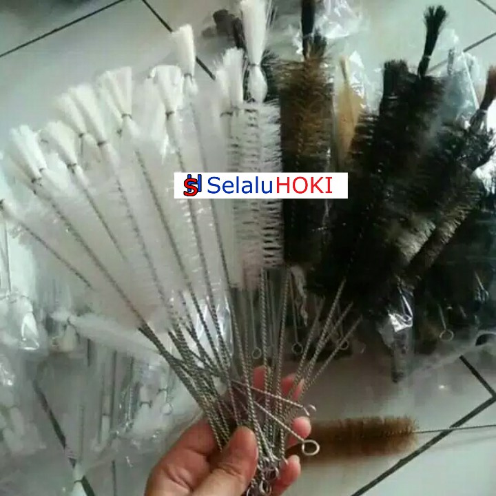 Jual Brus tabung hitam/brush tabung putih/sikat tabung reaksi/brush ...