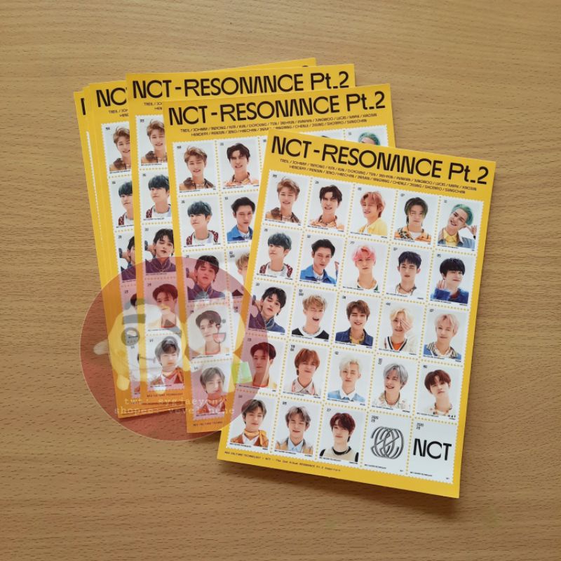 Jual NCT 2020 DEPARTURE ALBUM STICKER OFFICIAL OT23 | Shopee Indonesia