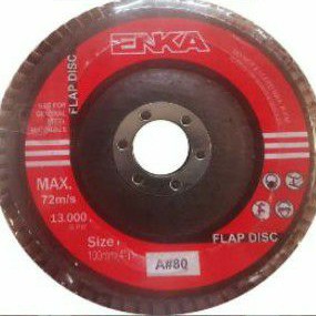 Jual GERINDA AMPLAS ENKA FLAP DISC ENKA 4 INCH A80 A180 | Shopee Indonesia