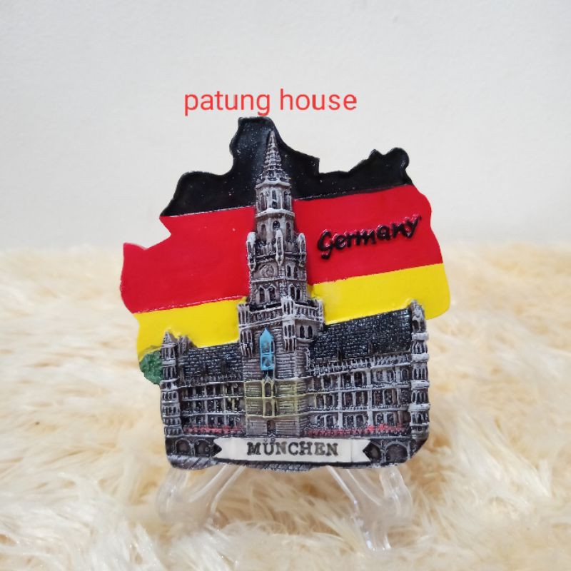 Jual Fridge Magnet Kulkas Munchen Germany Bendera Flag | Shopee Indonesia
