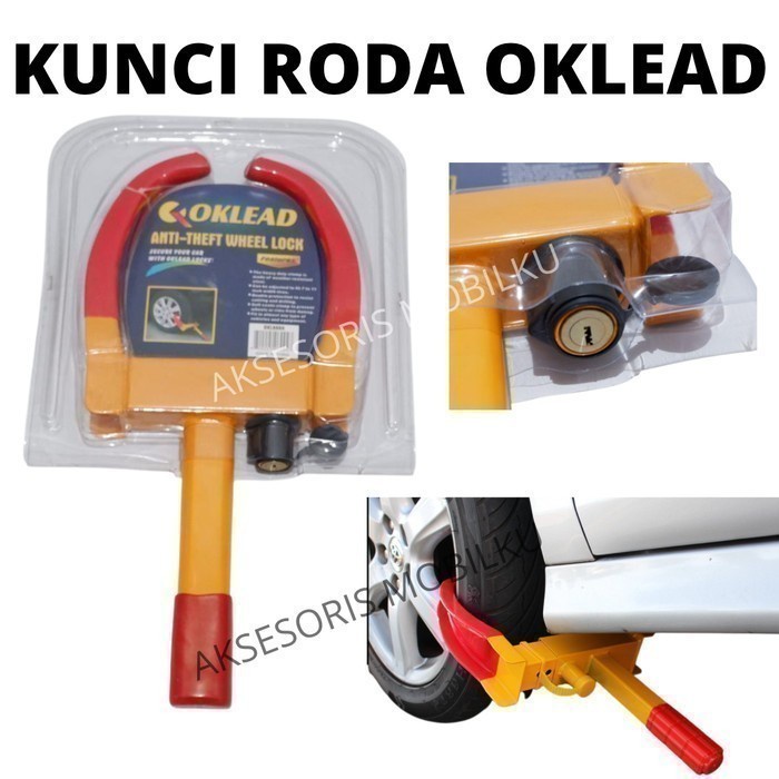 Jual Gembok Roda Kunci Ban Pengaman Mobil ETERNA Wheel Lock OKLEAD ...