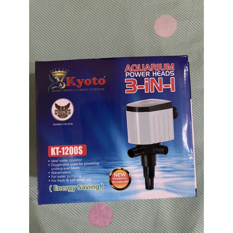 Jual Pompa Air Kyoto KT-1200 untuk aquarium hidroponik | Shopee Indonesia