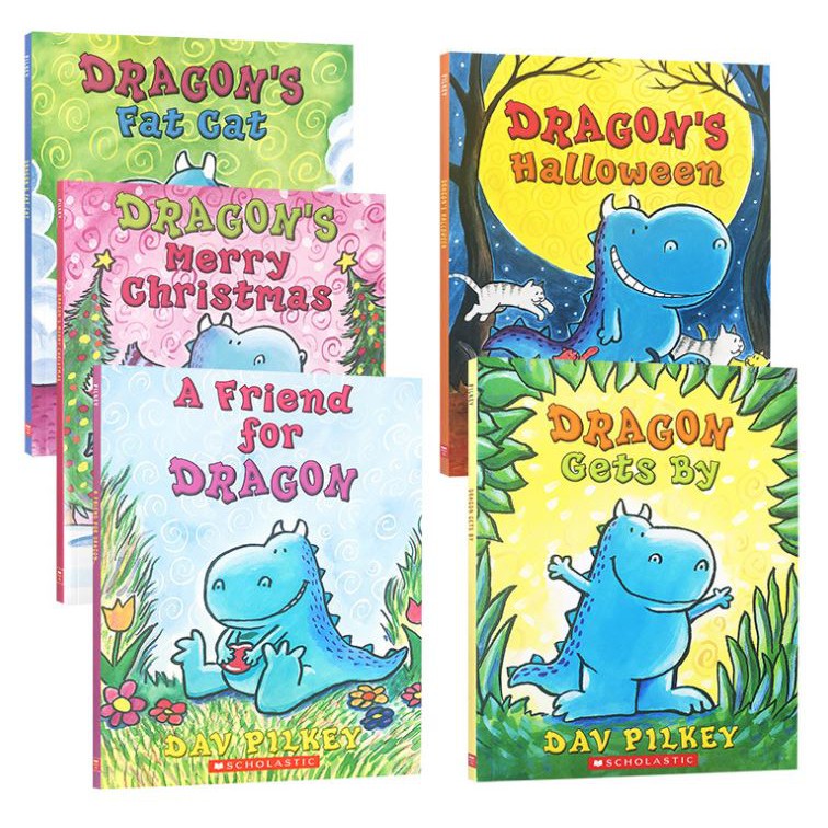 Jual Dragon Tales Books by Dav Pilkey | Shopee Indonesia