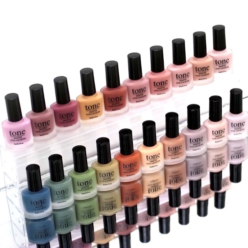 Jual Tone Nail Lacquer Earth Pallete Matte Series Kutek Cantik Cat Kuku ...
