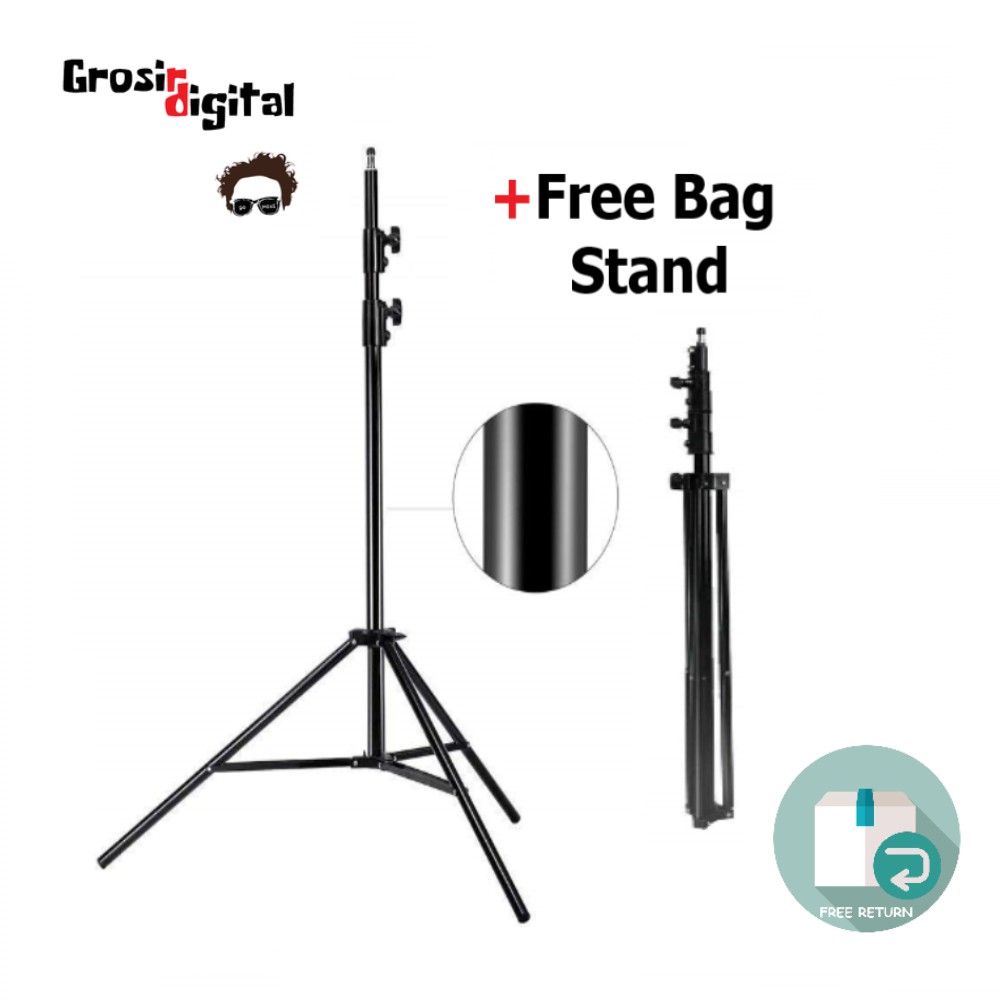 Jual Light Stand Studio - 195cm Lightstand studio lampu LED | Shopee ...