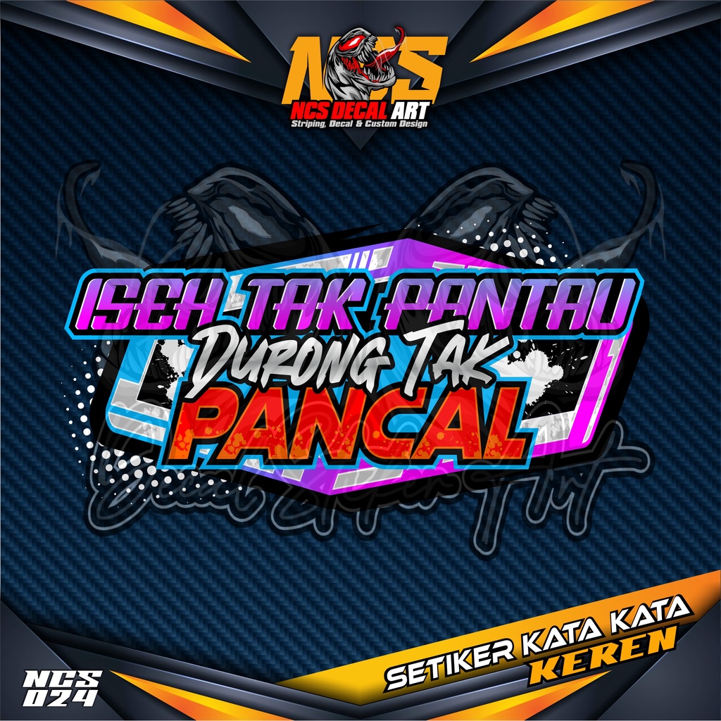 Jual Stiker Decal Kata-kata Keren, Lucu, Bijak, Motivasi- Stiker ...